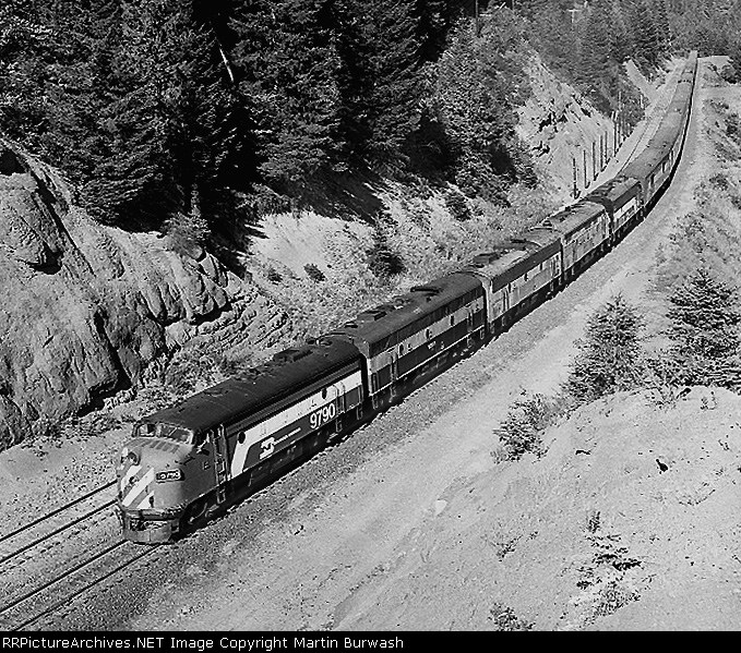 Eastbund at Tunnel 6 cut